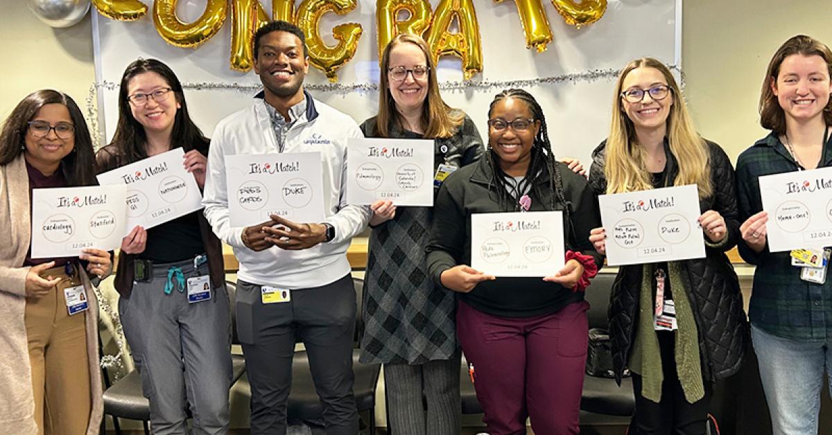 2024 Fellowship Matches Announced | Duke Department of Pediatrics